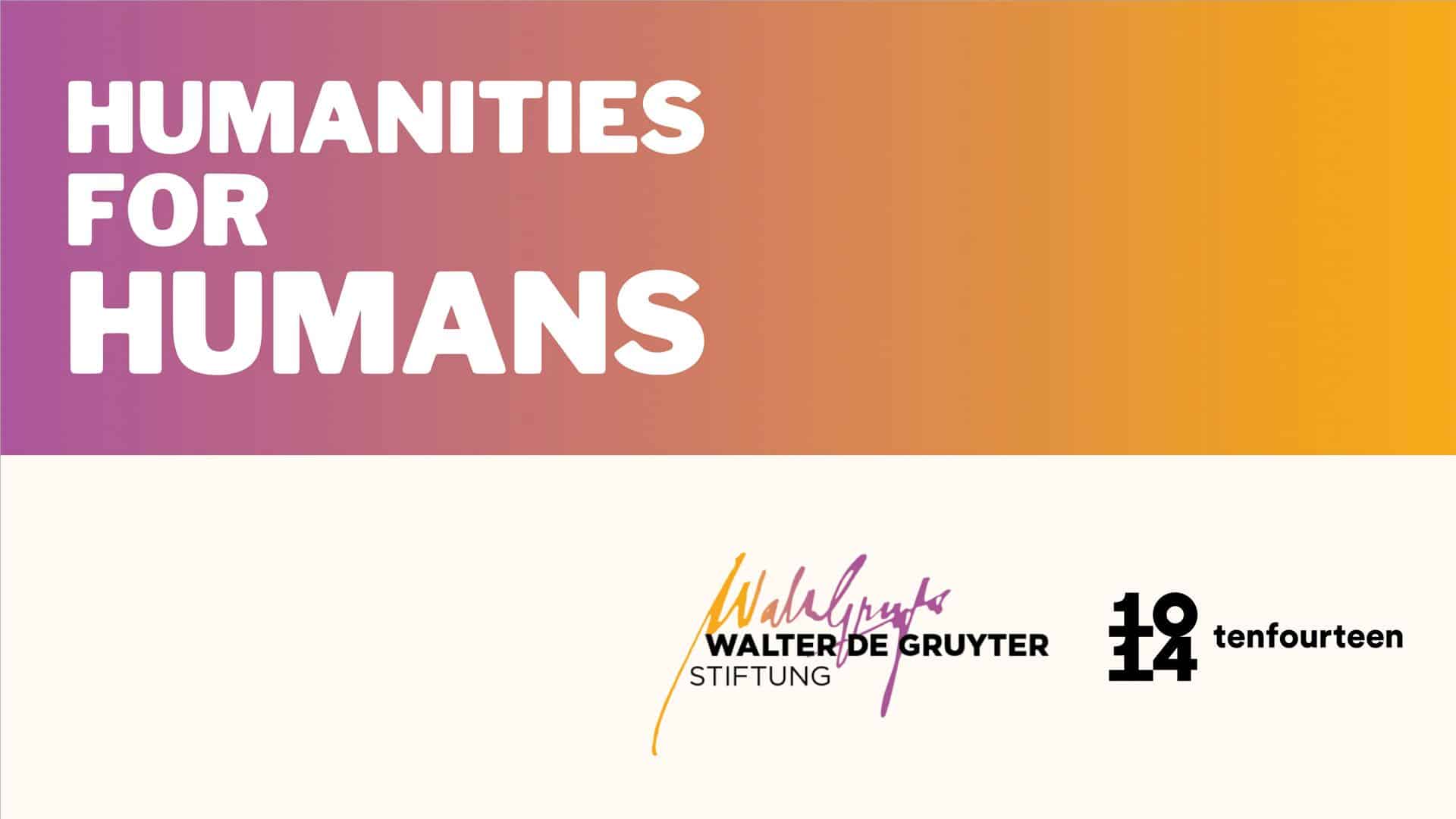 Humanities for Humans: An Interview With Irene Kacandes - De Gruyter ...